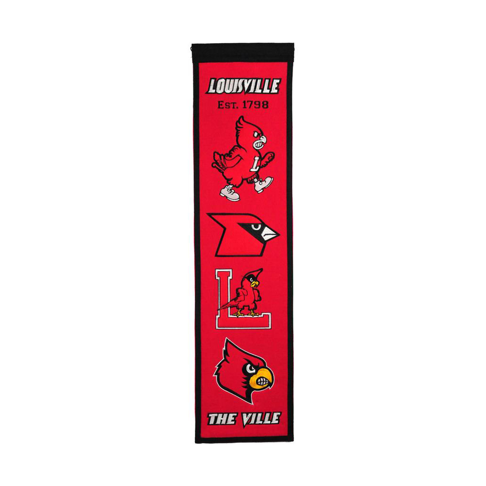 Louisville Cardinals Heritage Banner | Collector's Den